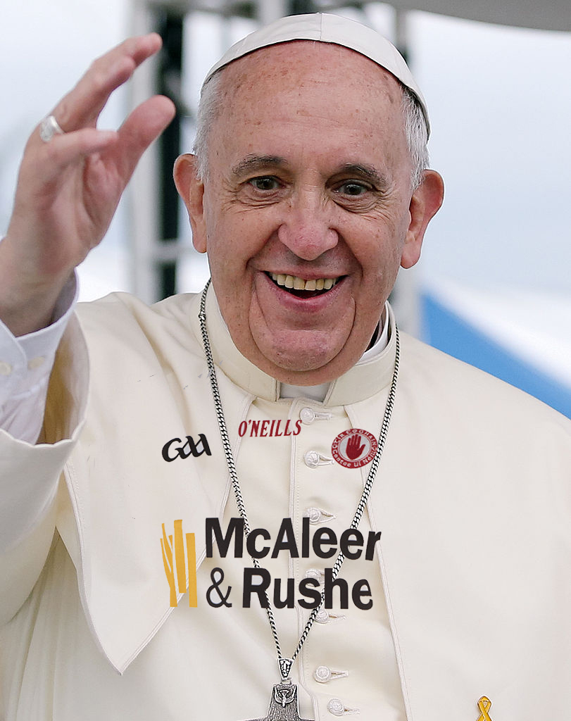 Pope Spotted Wearing Tyrone Jersey In Rome | Tyrone Tribulations